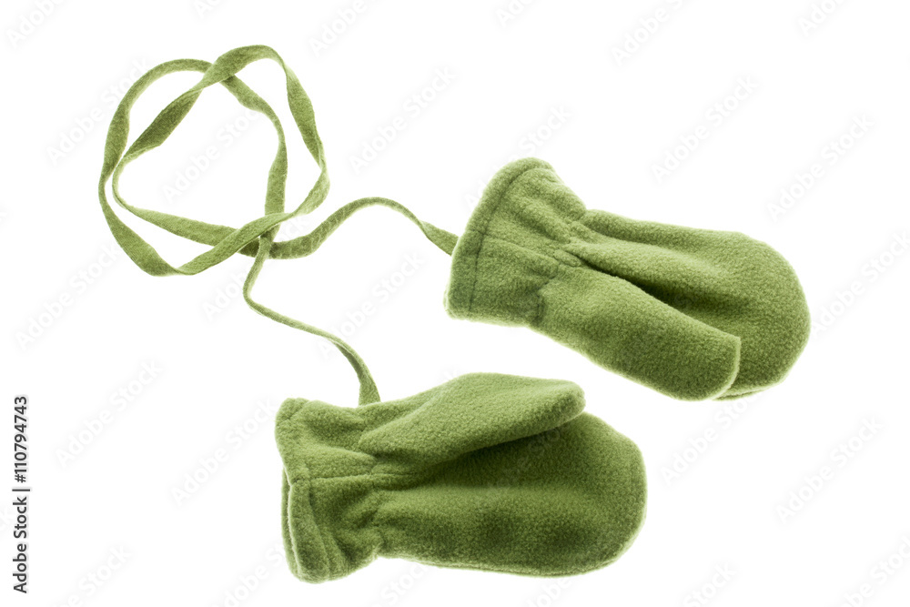 green mittens Stock Photo | Adobe Stock