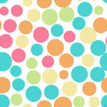 Polka Dots Orange Card Free Stock Photo - Public Domain Pictures