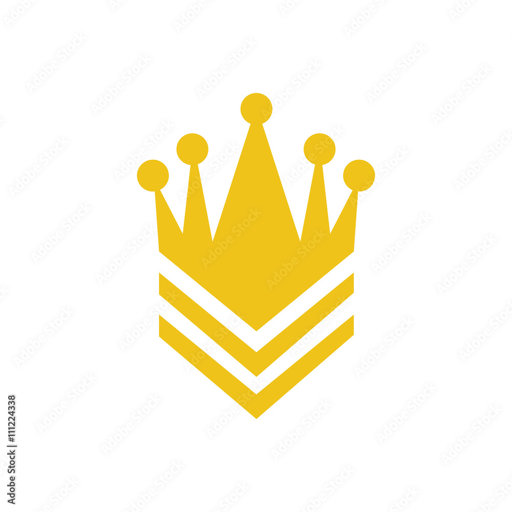 crown logo icon Vector Stock Vector | Adobe Stock