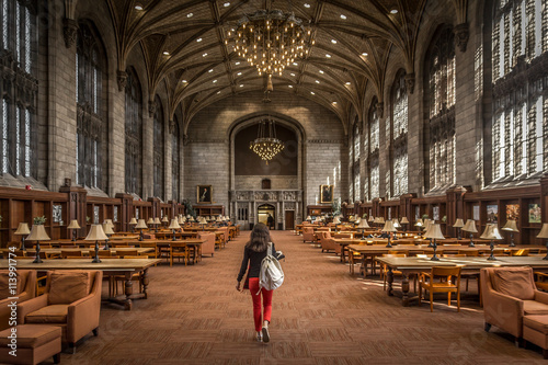 The Harper Library Reading Room, University of Chicago, Chicago - Buy ...