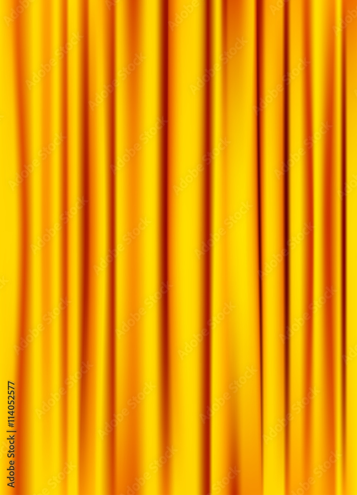 golden yellow silky curtain texture background Stock Vector Adobe Stock