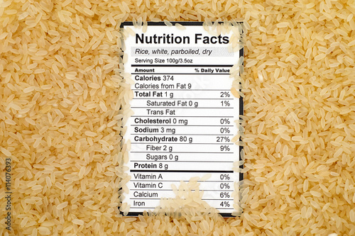 White Rice Food Label Labels Design Ideas | My XXX Hot Girl