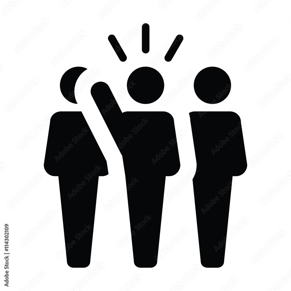 Leader Icon - Leadership, Boss, Politician, Management, Lead Icon in ...