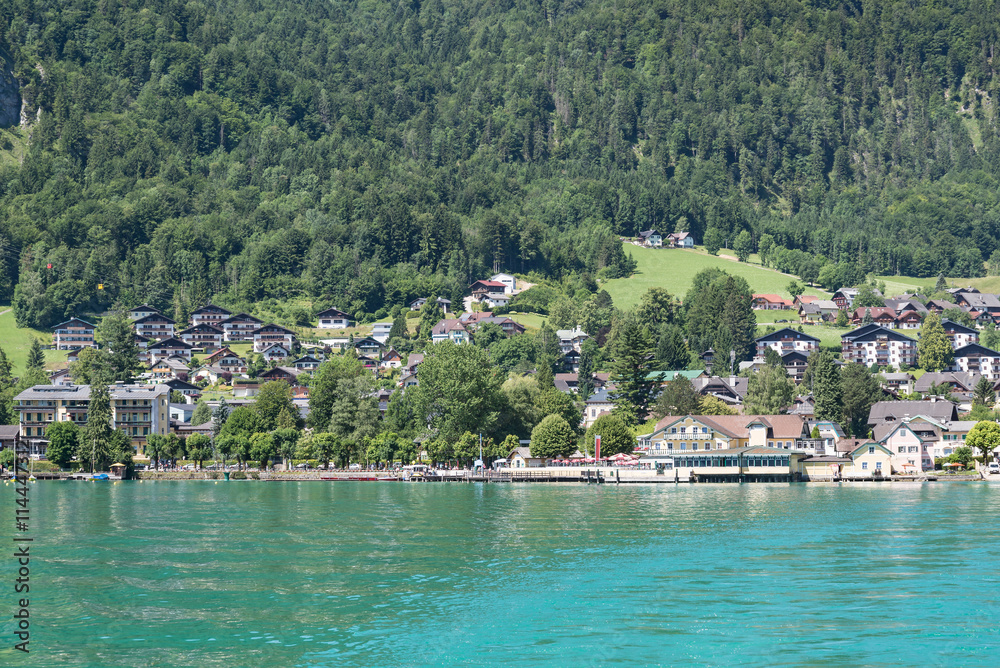 St. Gilgen on Wolfgangsee lake , Austria Stock Photo | Adobe Stock