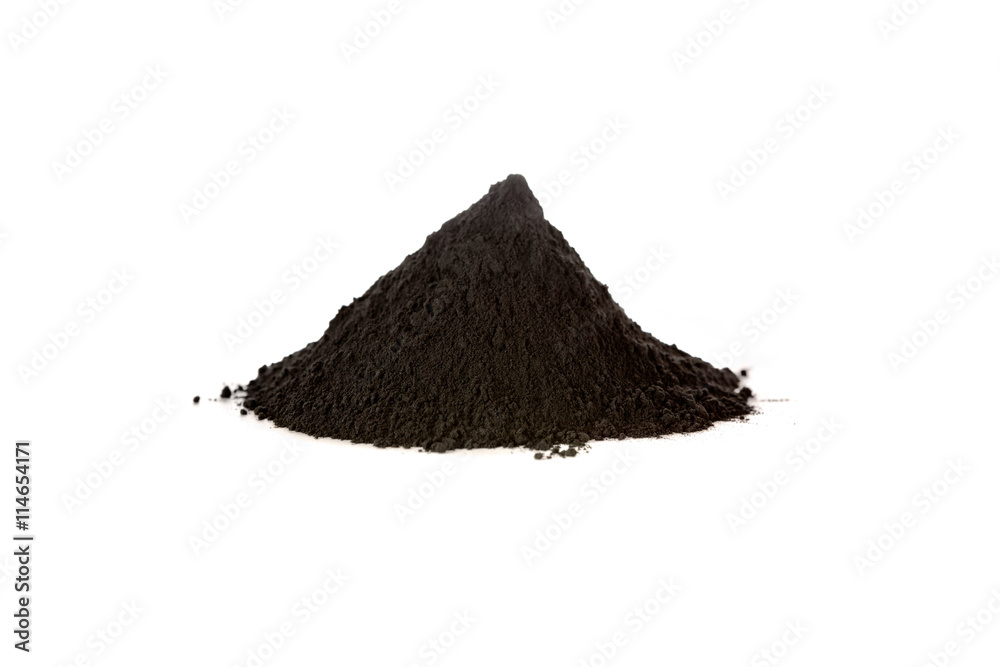 Black iron oxide, magnetite Stock Photo | Adobe Stock