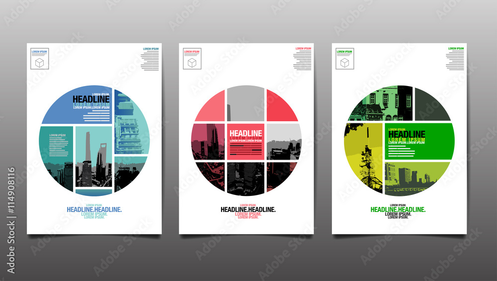 Poster Template,Abstract Background. Geometric,Annual Reports Stock ...