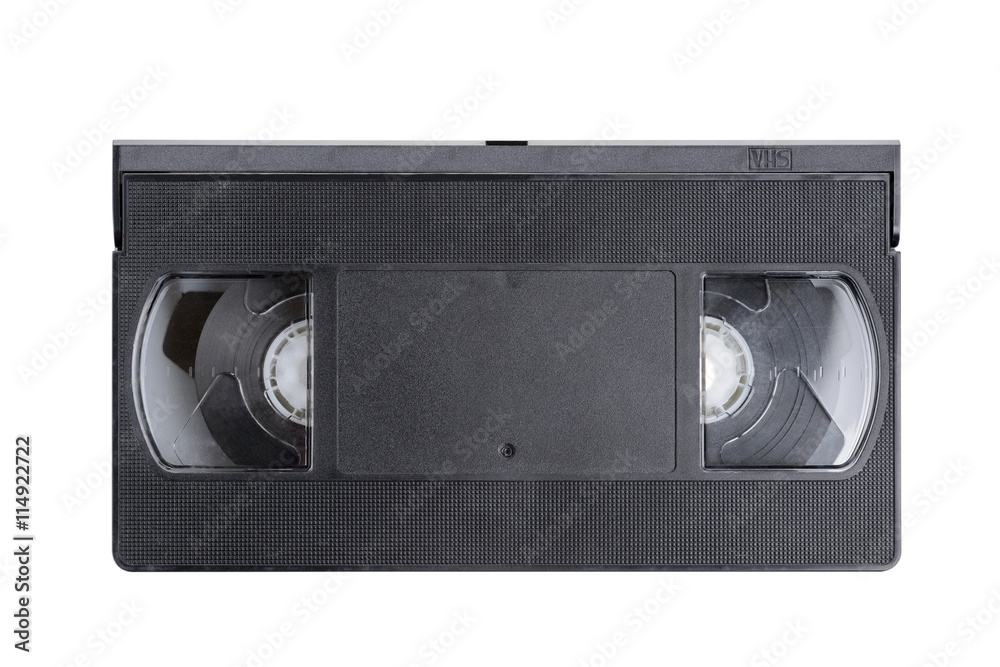 VHS video tape (Top view) Stock Photo | Adobe Stock