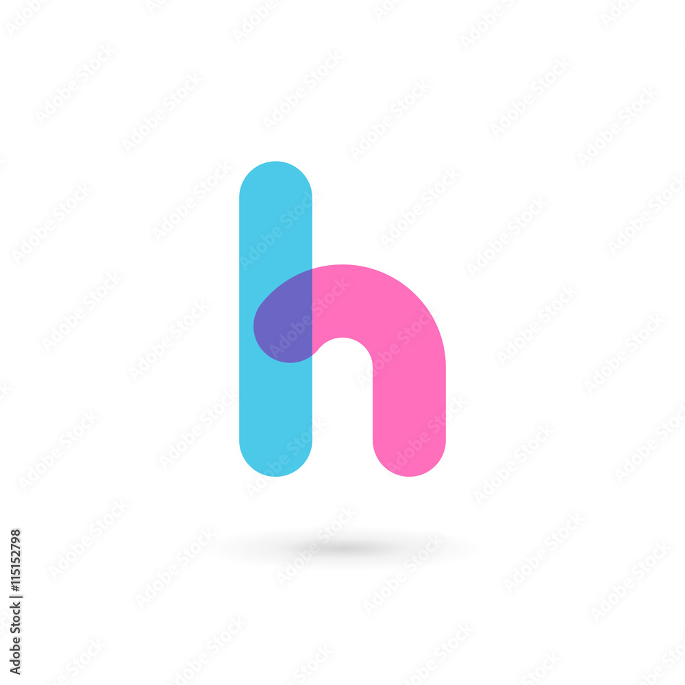 Letter H logo icon design template elements Stock Vector | Adobe Stock