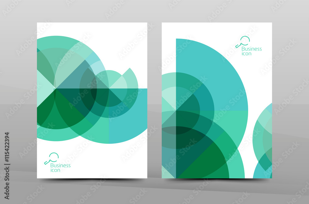 A4 annual report cover Stock Vector | Adobe Stock