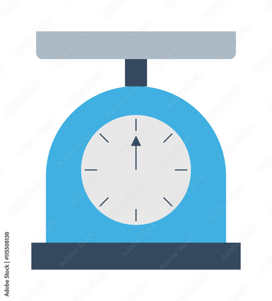 Web icon scale, weigh measurement. Isollated scales weighing ...