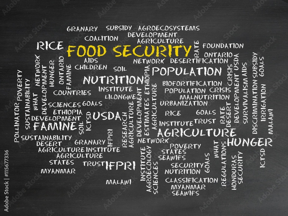 Food security Stock Illustration | Adobe Stock