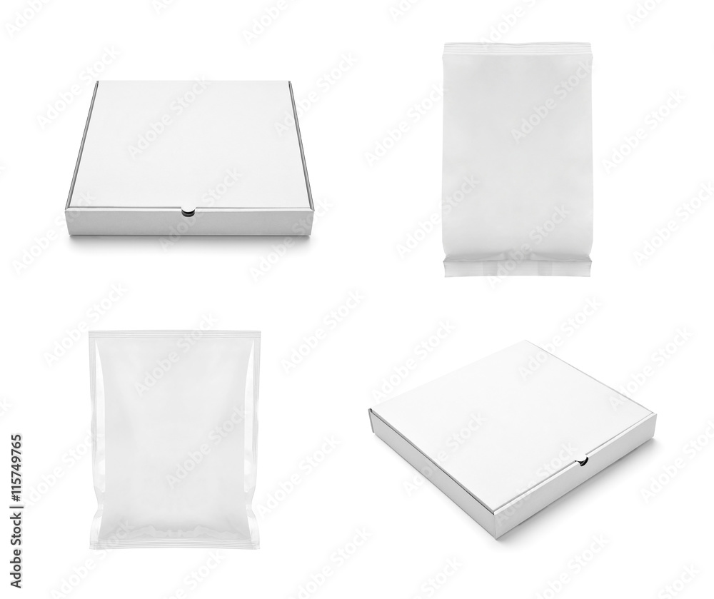 white box container template blank package Stock Photo | Adobe Stock