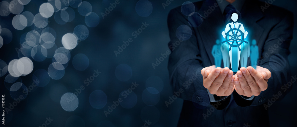 Stock-Foto „Captain team leader“ | Adobe Stock