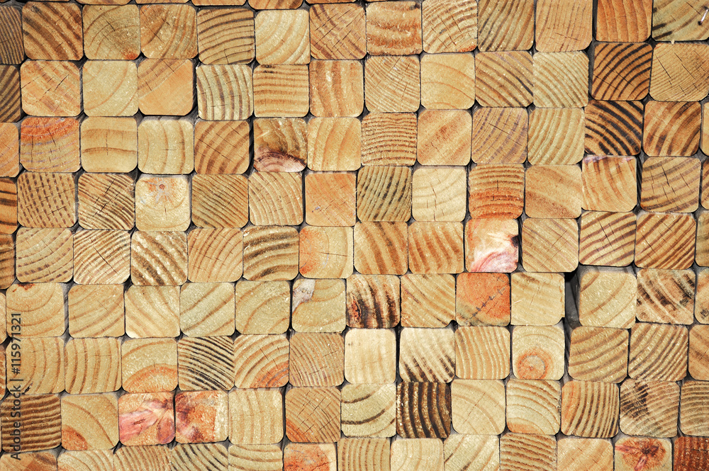 cross section of stacking wood beam background Stock Photo | Adobe Stock