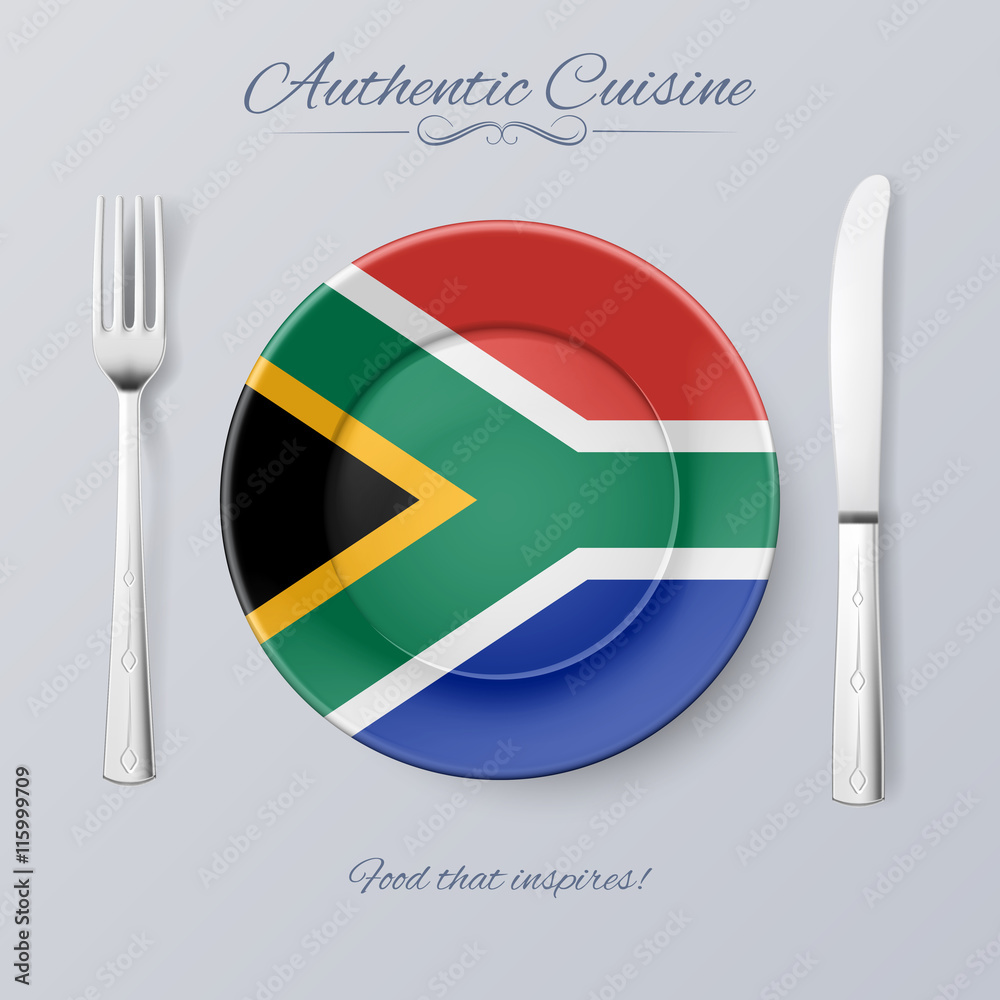 Authentic Cuisine Stock Vector | Adobe Stock