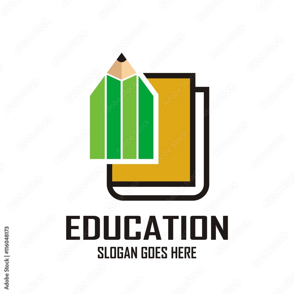 School & Education Knowledge logo vector Stock Vector | Adobe Stock