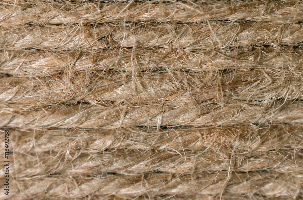 Hemp background. Linen string. rope texture. close up Stock Photo ...