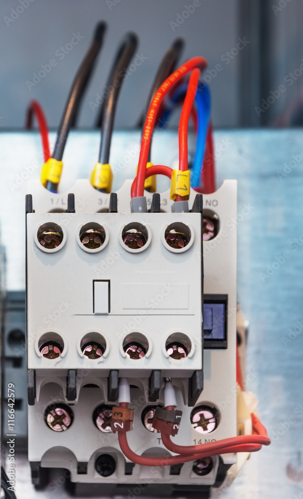 Electrical protection relays Stock Photo | Adobe Stock