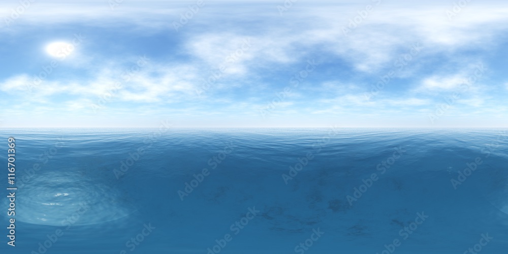 Environment map. HDRI map. Equirectangular projection. Spherical ...