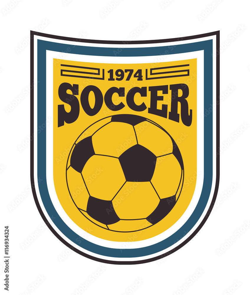 Soccer football badge logo design templates Sport team identity ...