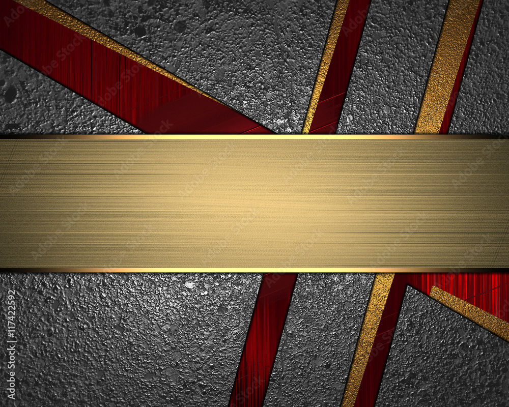 Texture of metal with slits and the sign for text. Template for design ...