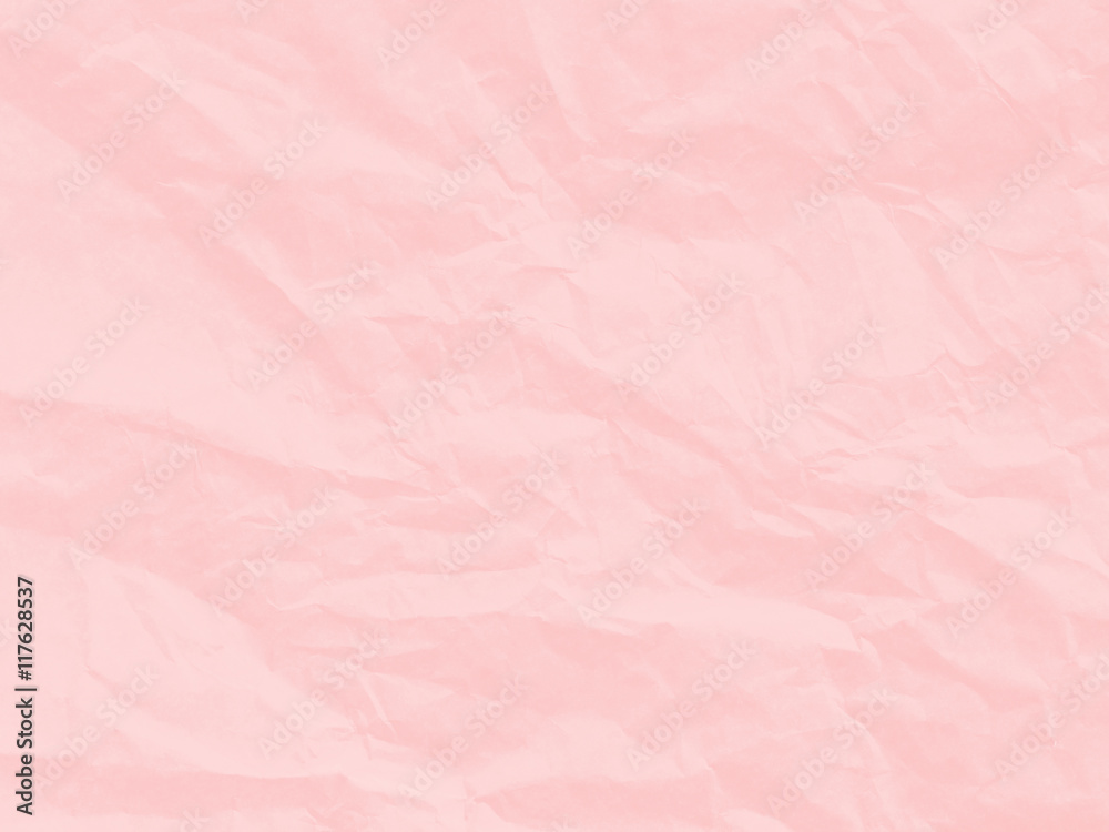 Art paper texture. Unique crumpled soft pink color of paper sheet for ...