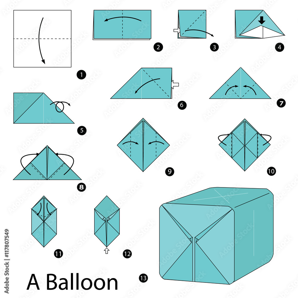 Origami balloons store