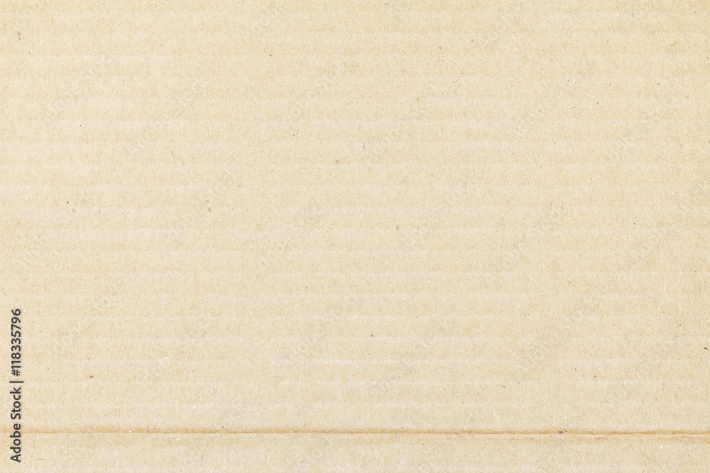 Corrugated paper cardboard texture background for design with copy ...
