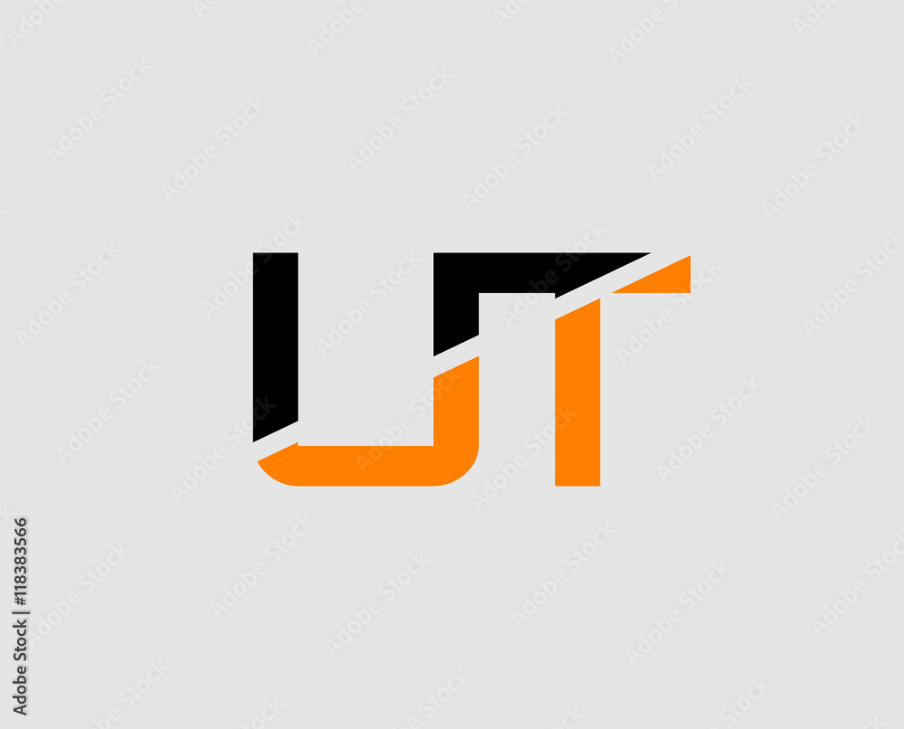 UT Logo letter Stock Vector | Adobe Stock