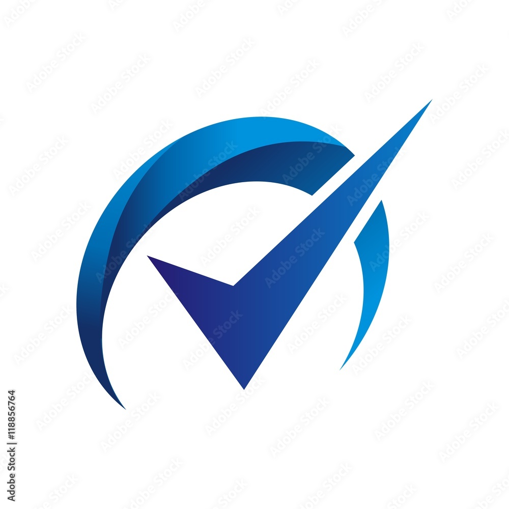 Checklist logo vector Stock Vector | Adobe Stock