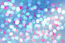 Blended Blue Color Bokeh Background Free Stock Photo - Public Domain ...