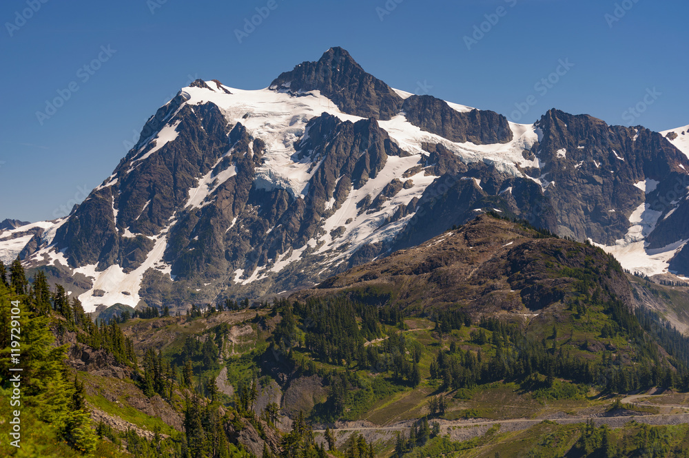 Mt. Shuksan, Washington. Mount Shuksan may be one of the most ...