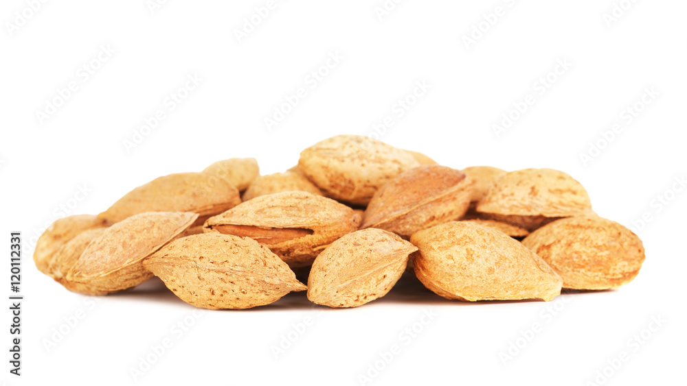 Almonds In A Shell Stock Photo | Adobe Stock