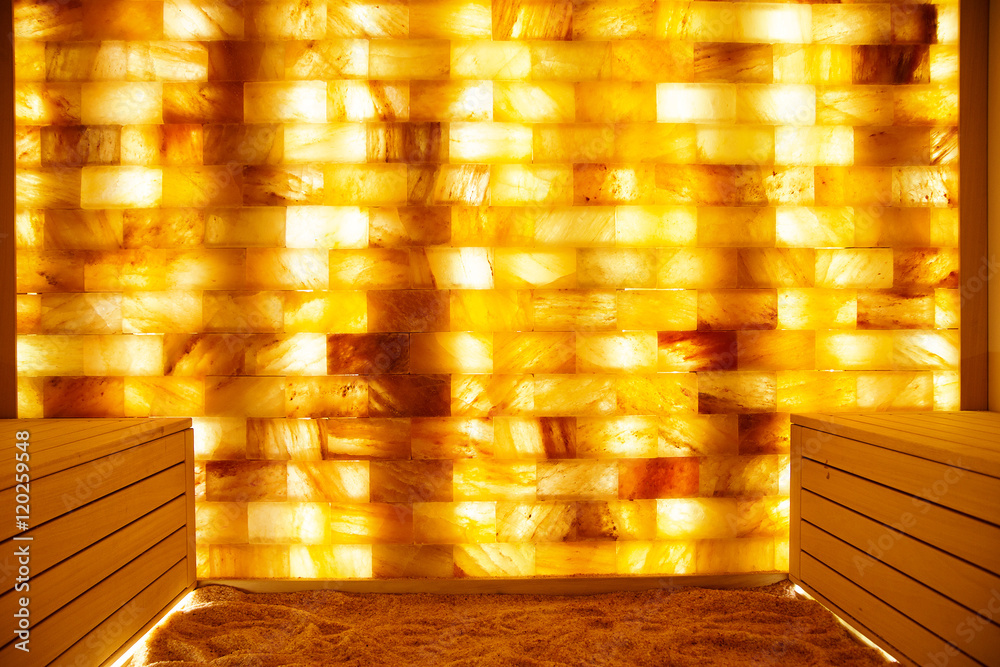 Salt room in spa-centre Stock Photo | Adobe Stock