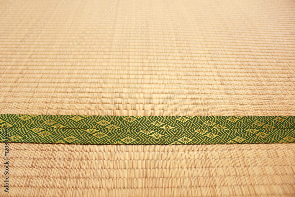Japanese traditional Tatami mat texture Stock Photo | Adobe Stock