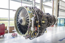 Inside Of A Jet Engine Free Stock Photo - Public Domain Pictures