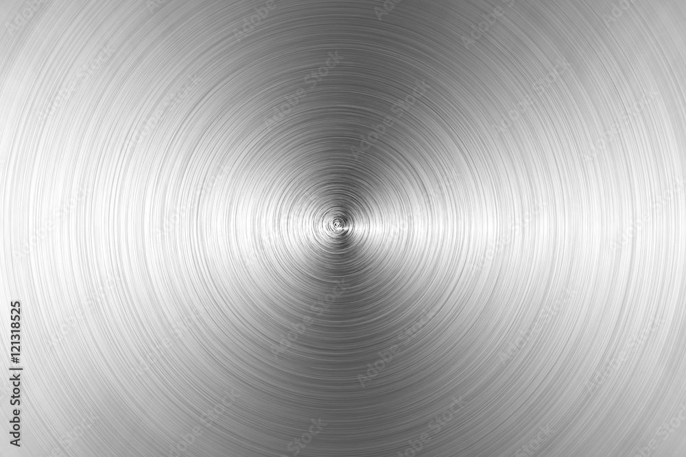 Circular brushed metal texture Stock Photo | Adobe Stock