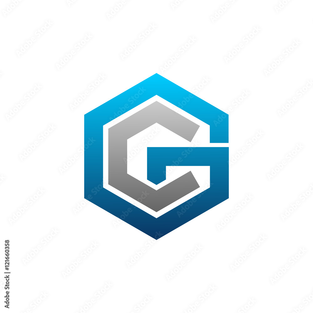 GC Logo Vector Image Icon Stock Vector | Adobe Stock