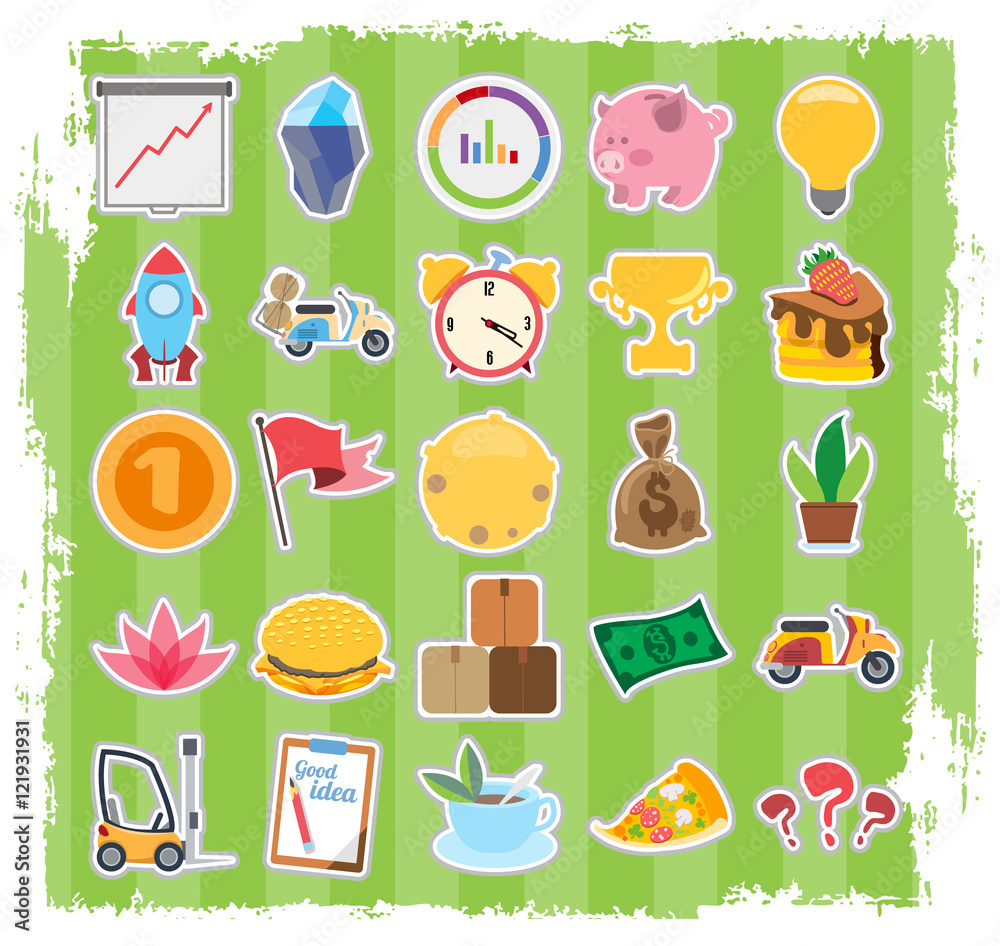 logo objects Stock Vector | Adobe Stock