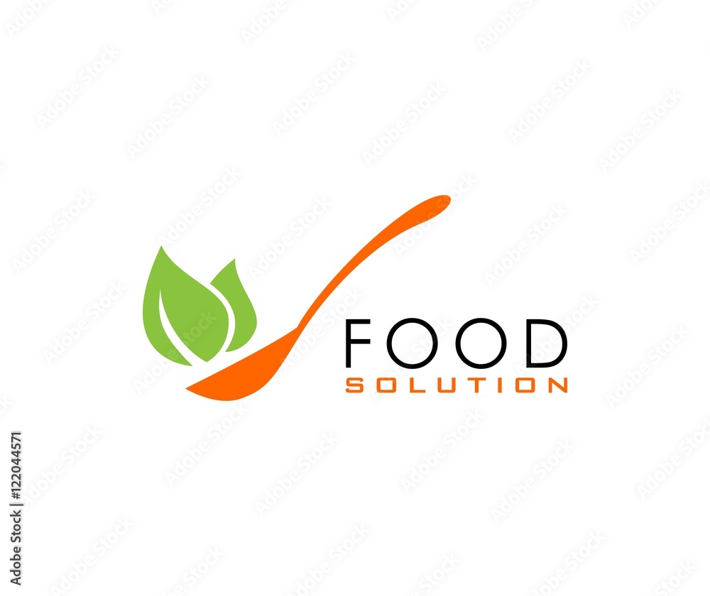 Food logo Stock Vector | Adobe Stock