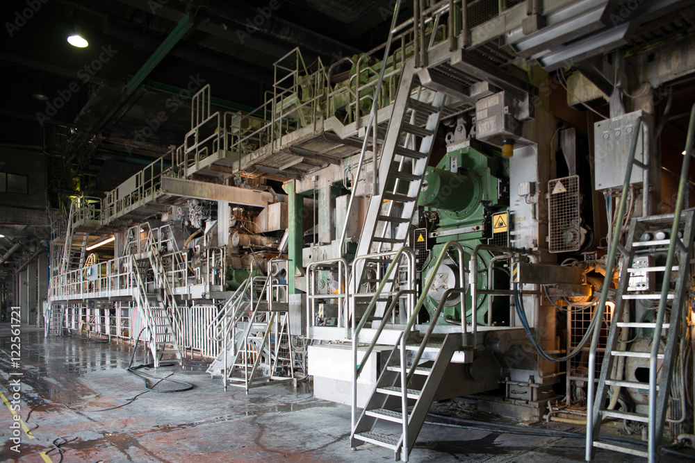 Paper and pulp mill - Factory, Plant Stock Photo | Adobe Stock