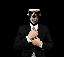 Skeleton Waiter Free Stock Photo - Public Domain Pictures