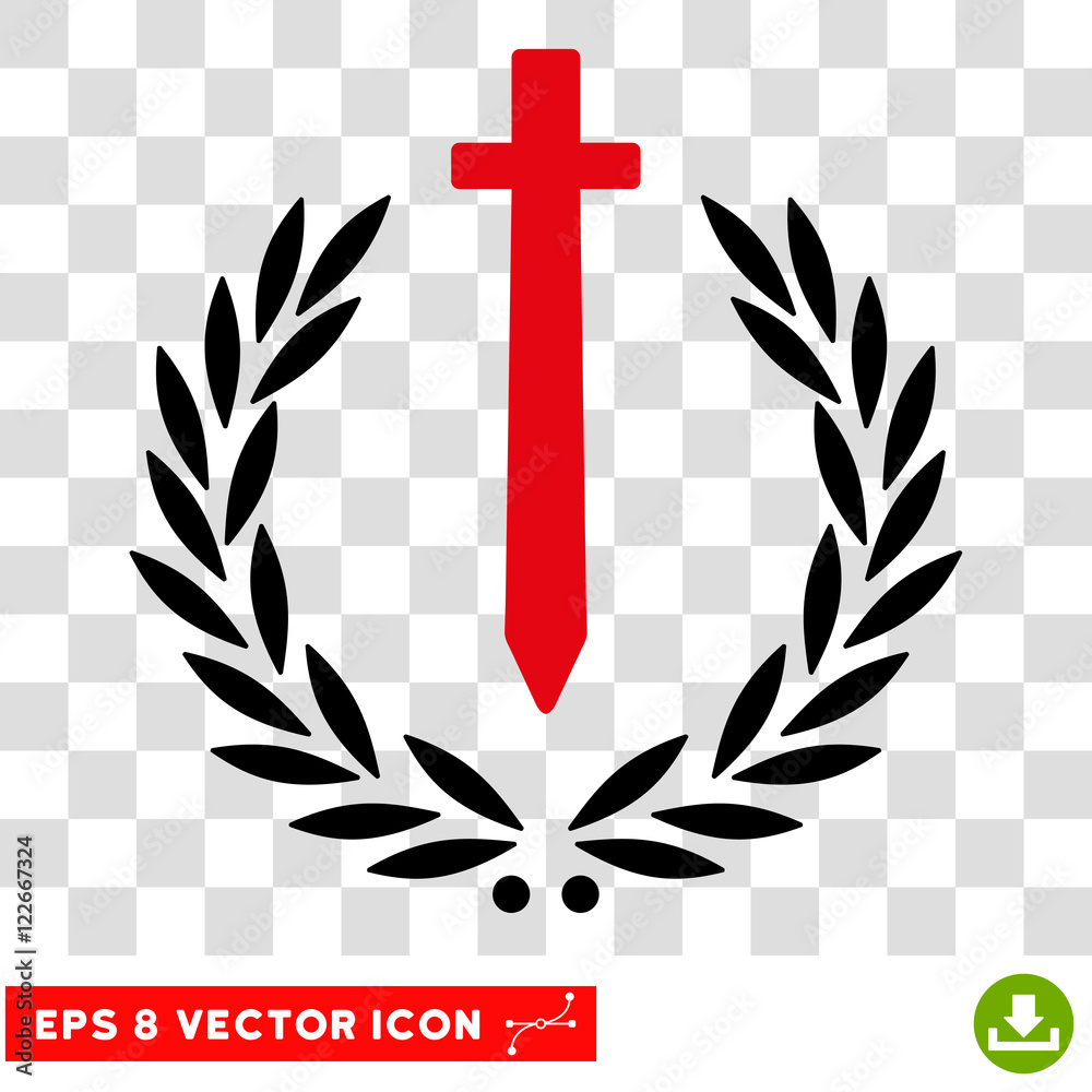 Vector Sword Honor Embleme EPS vector pictogram. Illustration style is ...