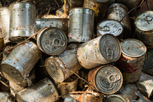 Pile Of Old Cans Free Stock Photo - Public Domain Pictures