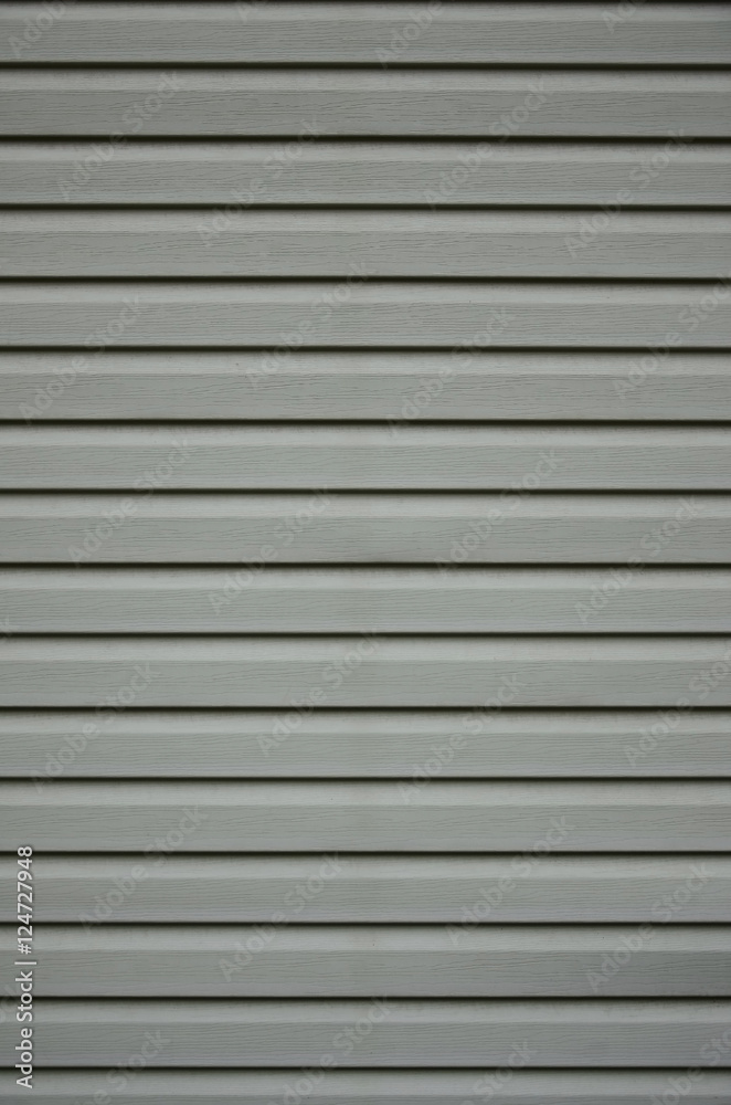 Siding, plastic panels texture closeup in the daytime outdoors Stock ...