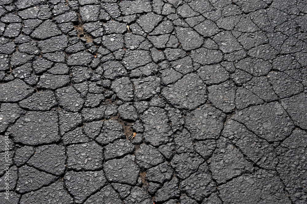 cracked asphalt road surface background Stock Photo | Adobe Stock