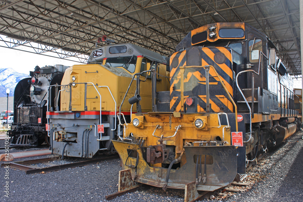 Vintage Diesel engines Stock Photo | Adobe Stock