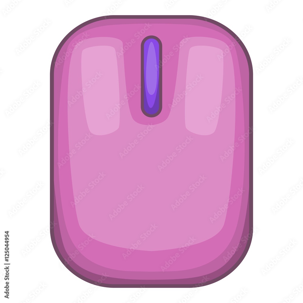 Computer mouse icon. Cartoon illustration of computer mouse vector icon ...