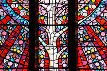 Coloured Stained Glass Panes Free Stock Photo - Public Domain Pictures