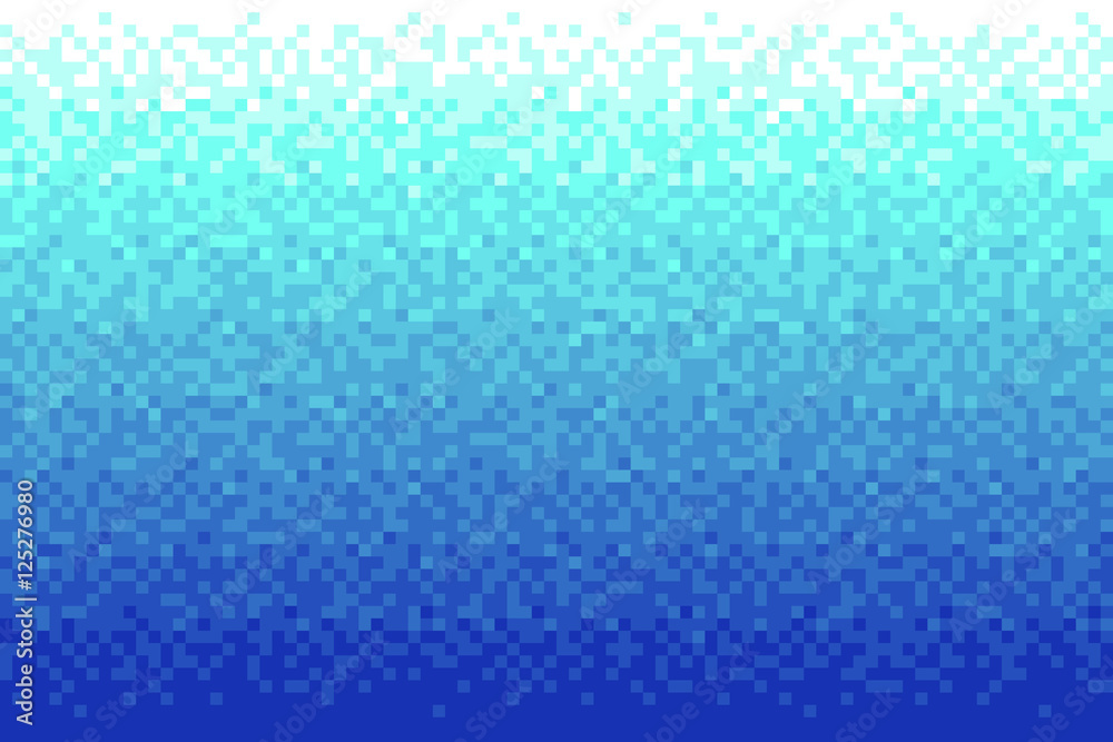 Pixel blue gradient background Stock Vector | Adobe Stock